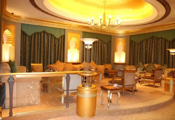 Green VIP Majlis (Lounge) at Emirates Palace Mandarin Orient