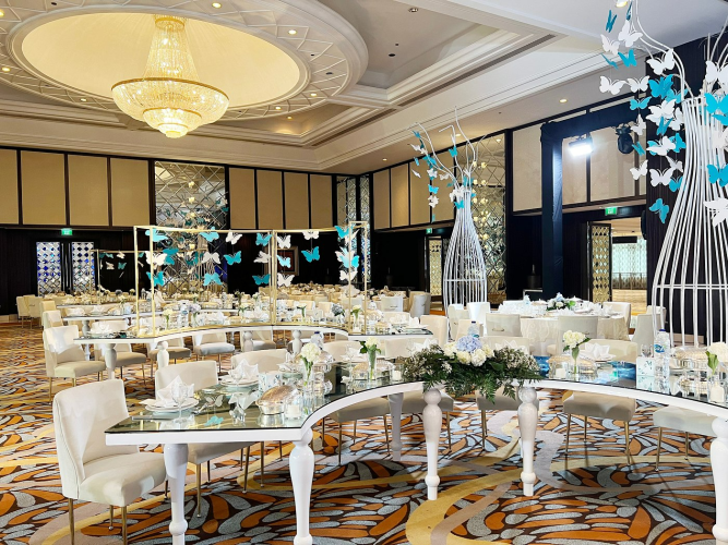 Rashidiya Grand Ballroom at Movenpick Grand Al Bustan Dubai