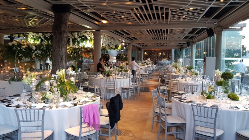 Indoor Glass Area at Cubuklu 29 Istanbul | Wedding Hall | Is